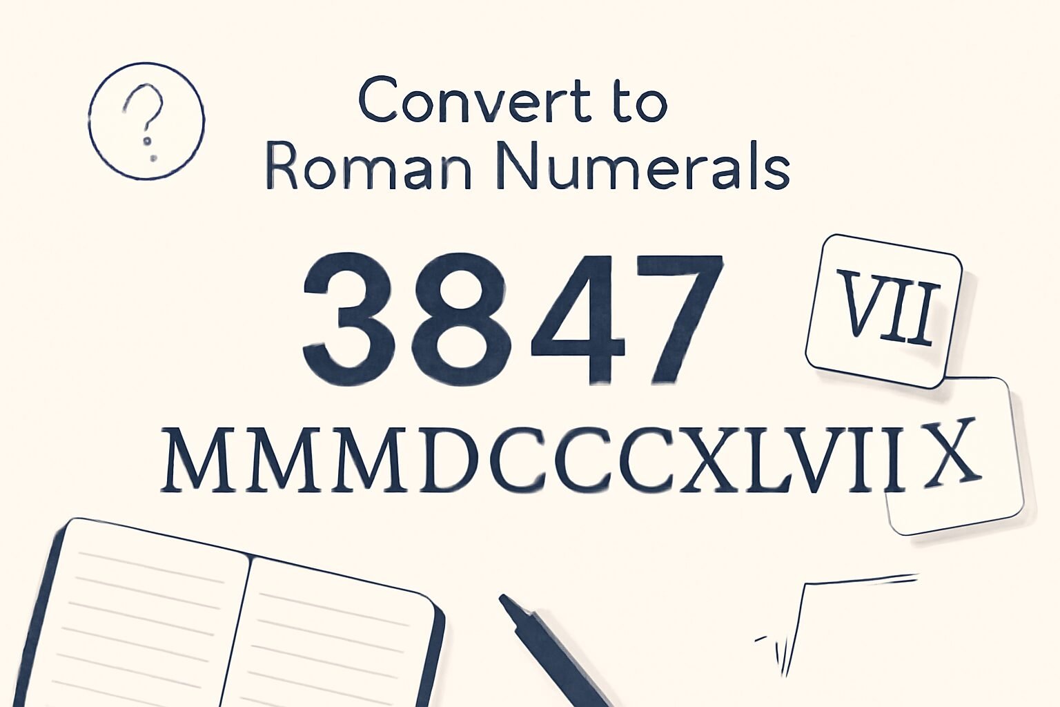 Roman Numerals: 2024