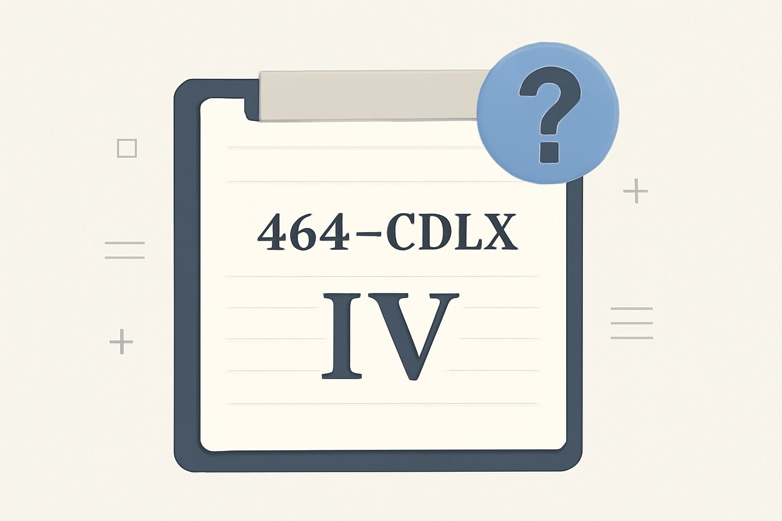 Roman Numerals: 2024